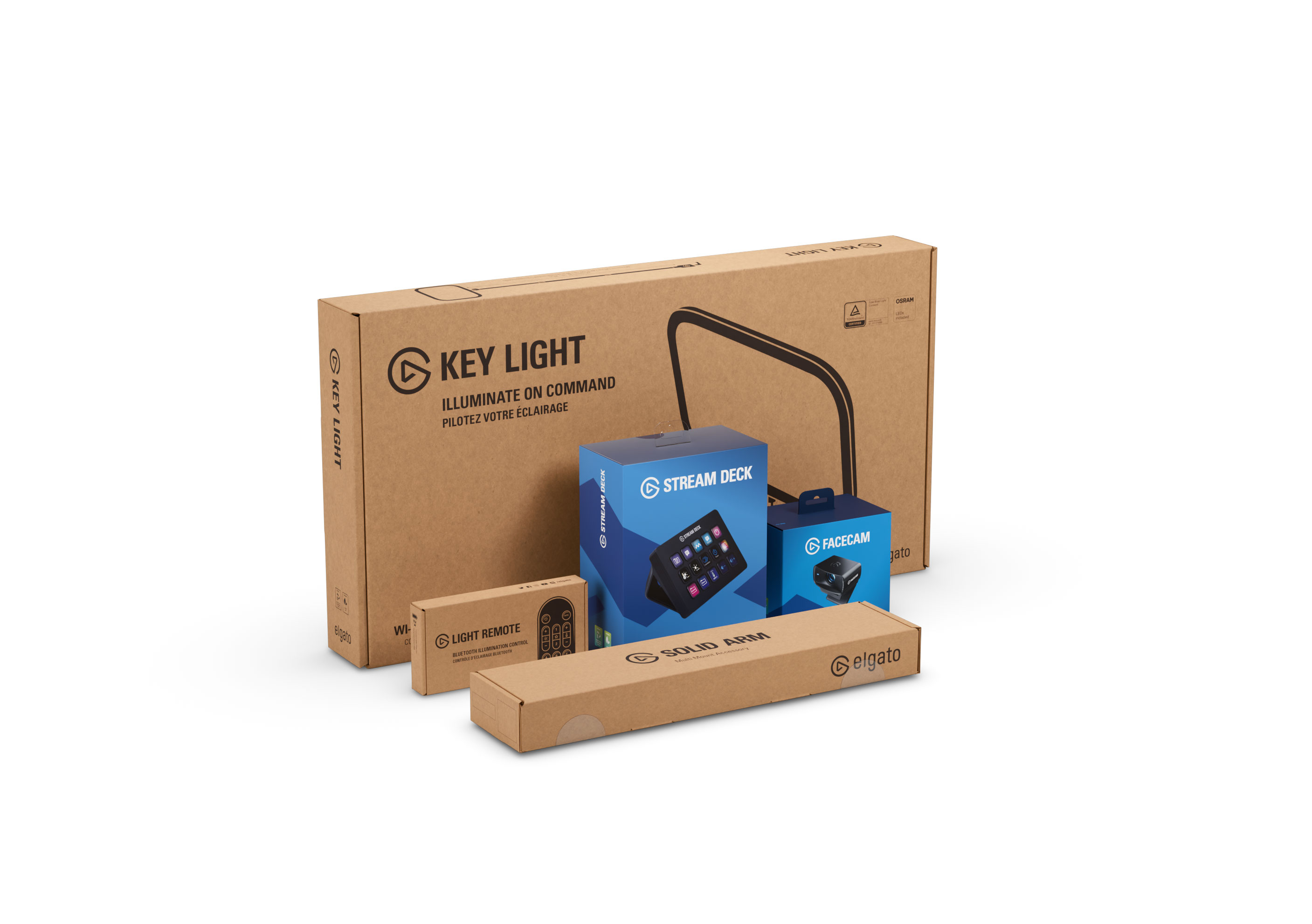 Key Light Solo Bundle - Solid HD Remote Control | Elgato
